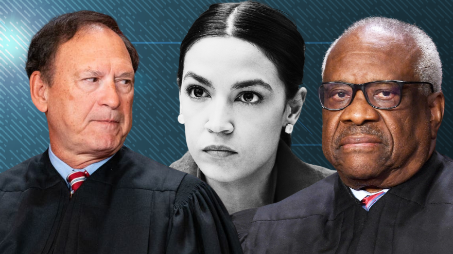 Aoc Files Impeachment Articles Against Justices Thomas Alito Scnr